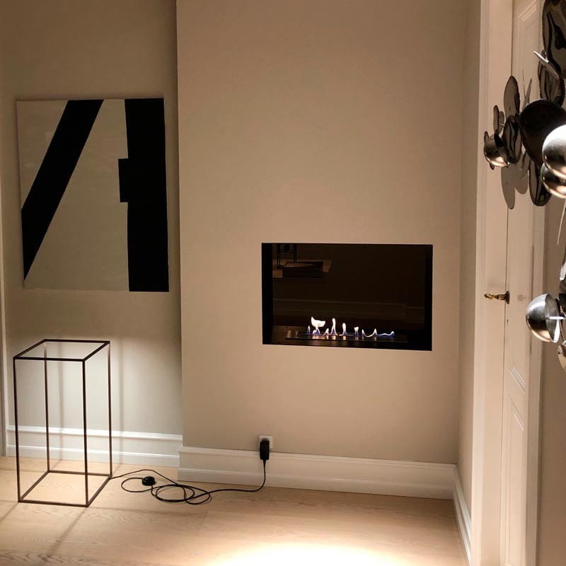 Foco Two 800 - Built-in Tunnel Bioethanol Fireplace — LUXE SUPPLIES